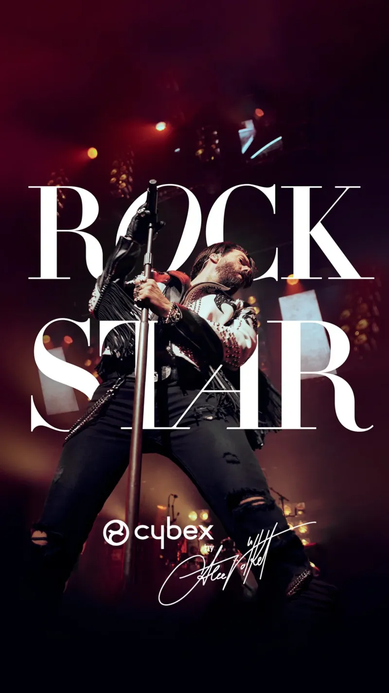 Oblíbená značka CYBEX a hudebník Alec Völkel představují Rockstar ...
